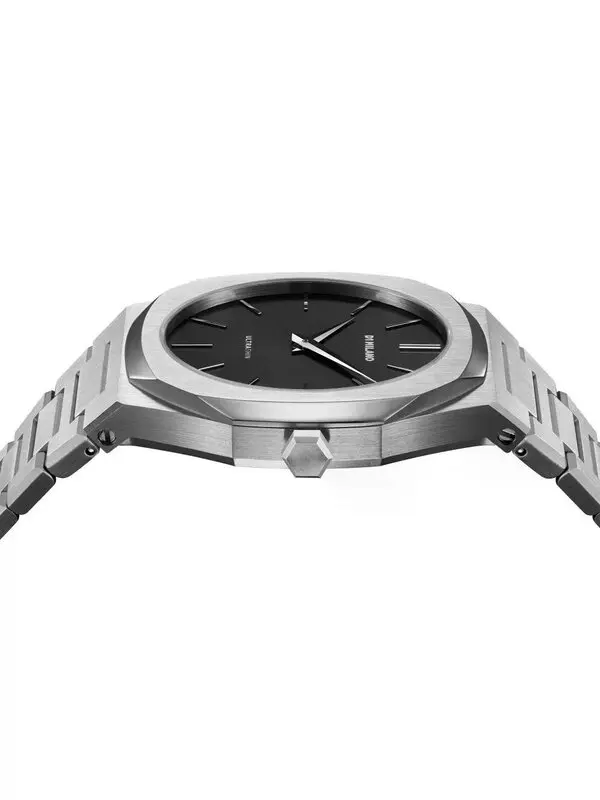 D1 MILANO Ultra Thin 40mm Watch - Black