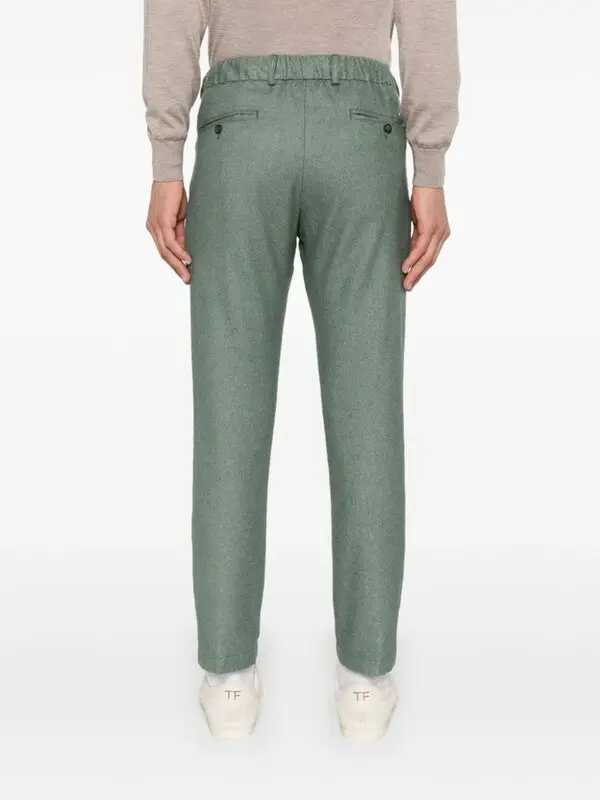 Herno Felted Trousers - Green