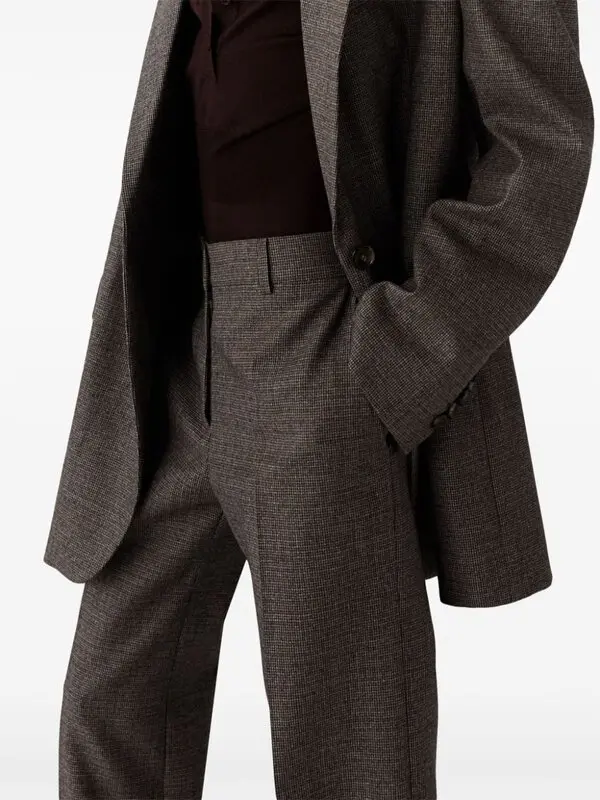Stella McCartney Wool Tailored Trousers - Grey