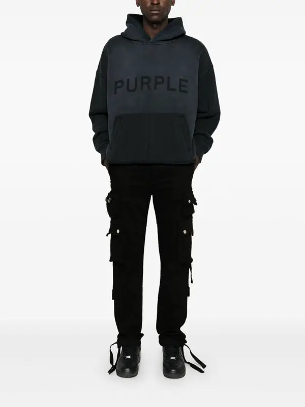 PURPLE BRAND Shadow Wordmark Hoodie