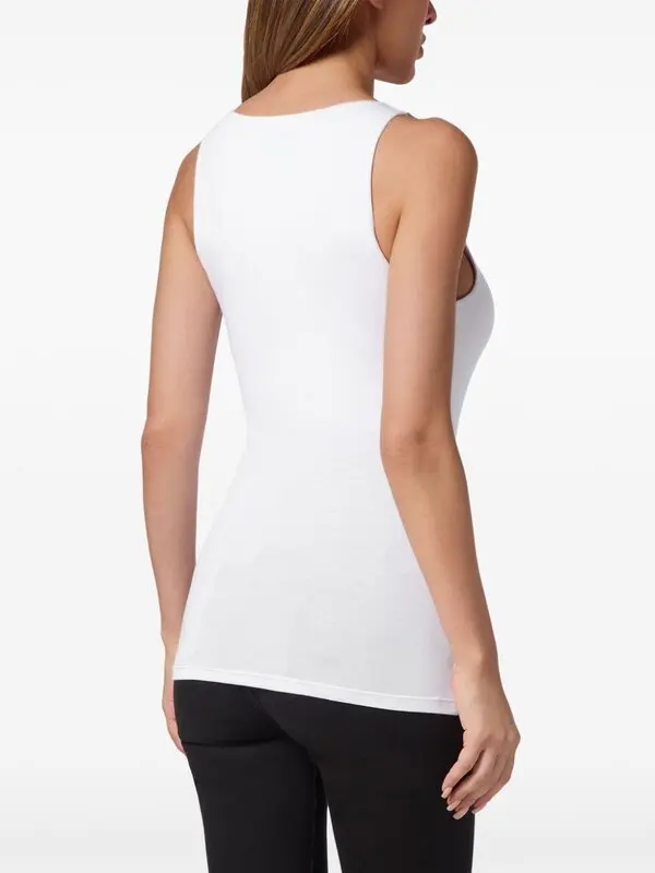 Philipp Plein Logo-appliqué Tank Top