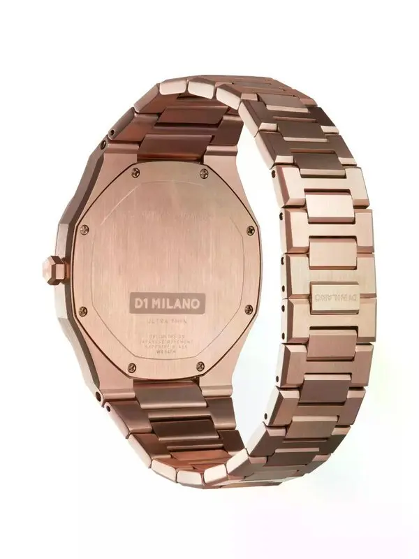 D1 MILANO Ultra Thin 40mm Bracelet Watch - Black