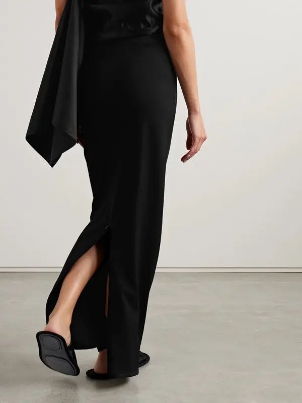 THE ROW Gabbo Stretch-jersey Maxi Skirt