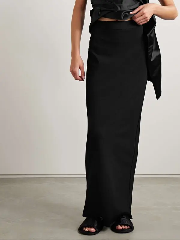 THE ROW Gabbo Stretch-jersey Maxi Skirt