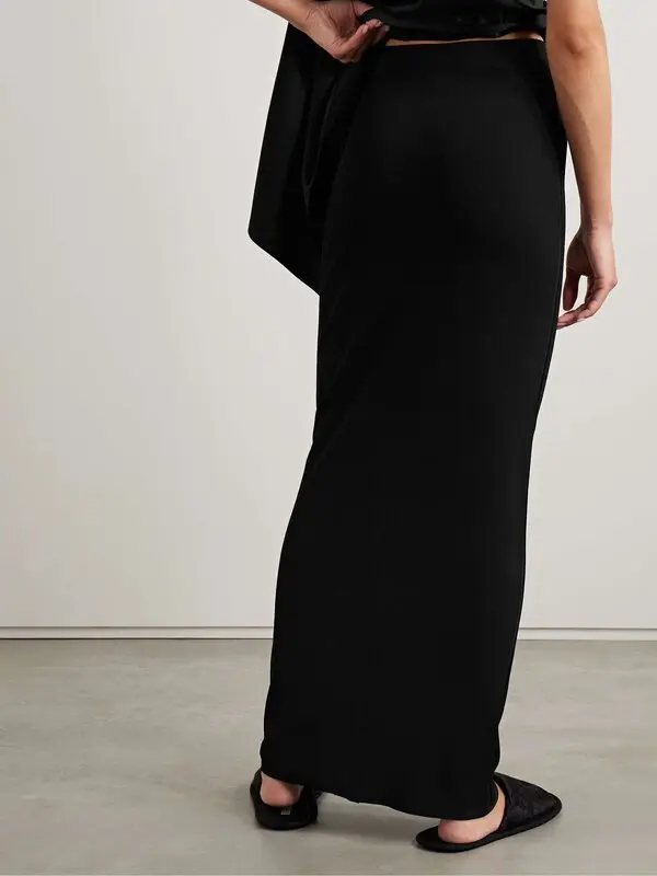 THE ROW Gabbo Stretch-jersey Maxi Skirt
