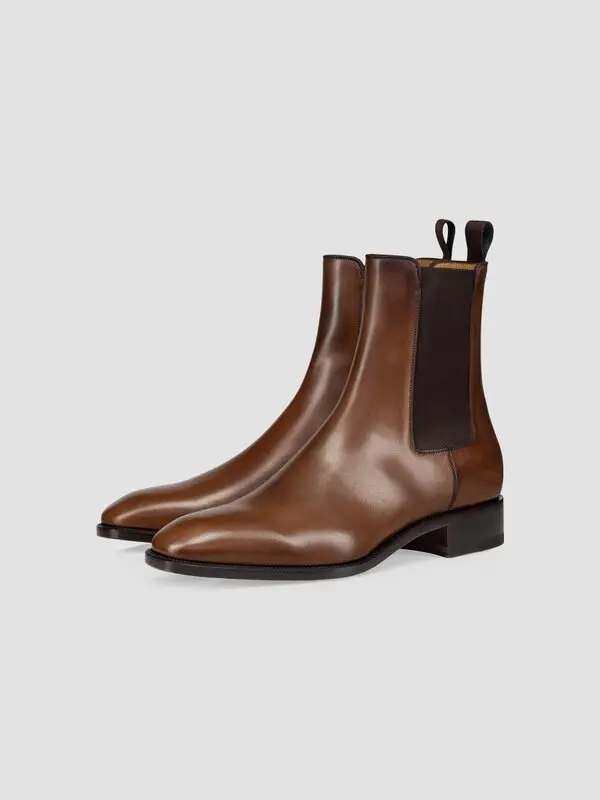 CHRISTIAN LOUBOUTIN Samson Boots - Havane