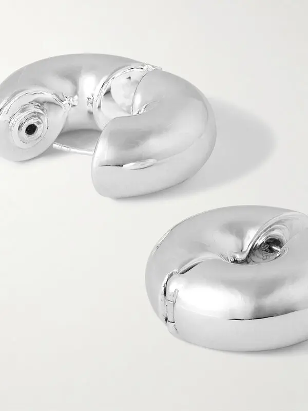 UNCOMMON MATTERS Stratus Hoop Earrings - Silver