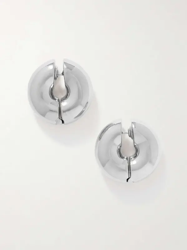 UNCOMMON MATTERS Stratus Hoop Earrings - Silver