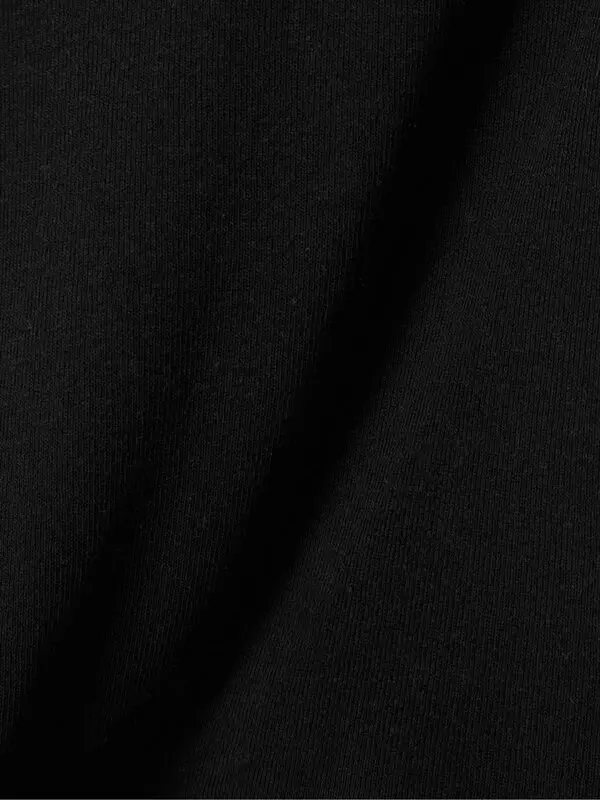 RE/DONE Hanes 90s Baby Cotton-jersey T-shirt - Black