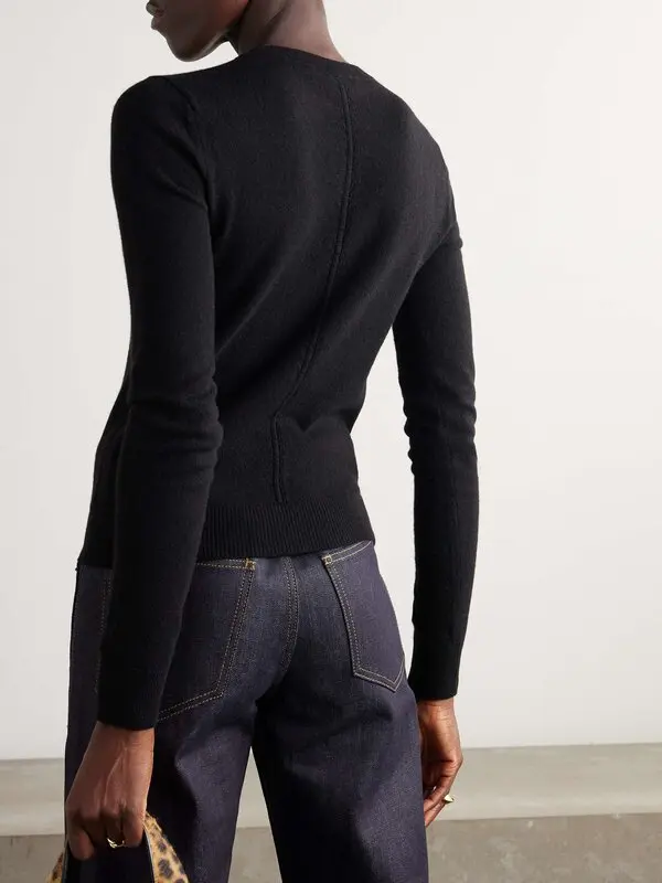 Saint Laurent Cashmere Crewneck Sweater