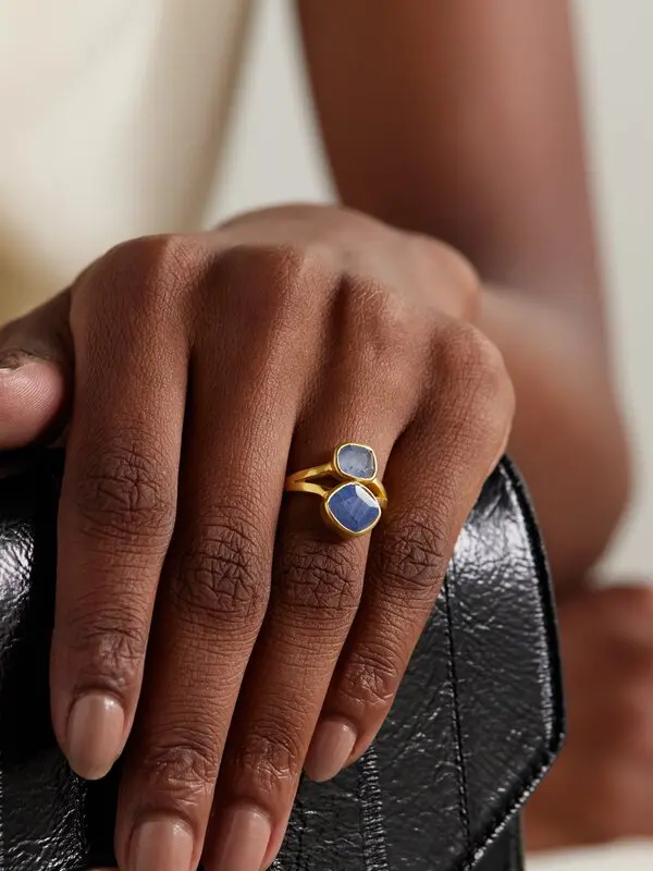 PIPPA SMALL 18-karat Gold Stacked Ring