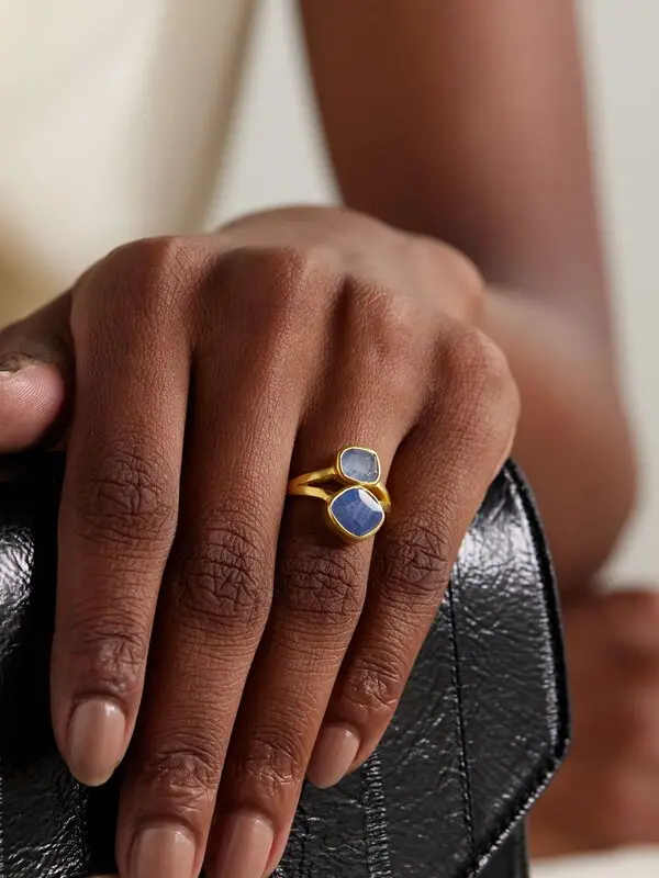 PIPPA SMALL 18-karat Gold Stacked Ring