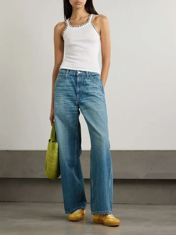 RE/DONE Painter Mid-rise Jeans