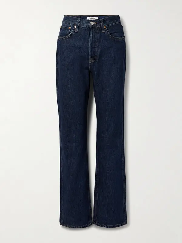 RE/DONE 90s Loose High-rise Jeans - Blue