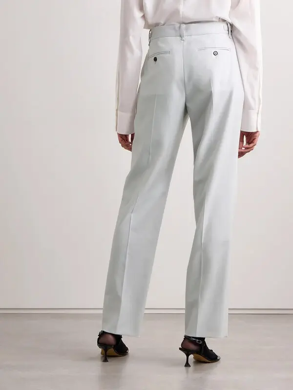 Proenza Schouler Teddy Cotton-twill Pants - Gray