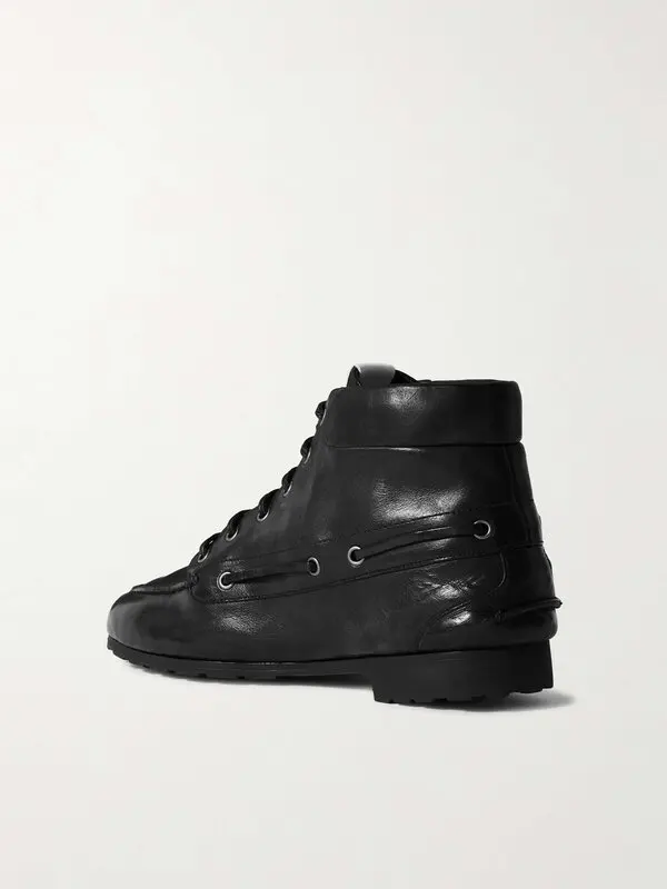 Bally Paphos Leather Ankle Boots