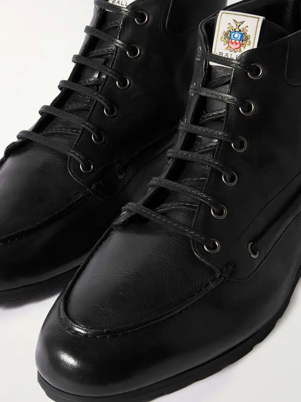 Bally Paphos Leather Ankle Boots
