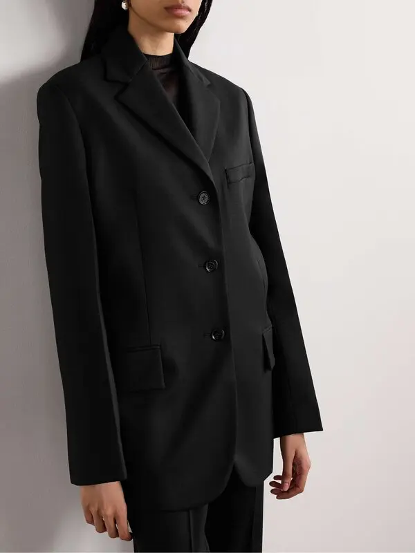 Proenza Schouler Archer Wool-blend Twill Blazer