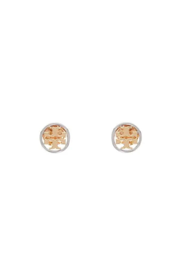Tory Burch Miller Button Earrings In Italian Style
