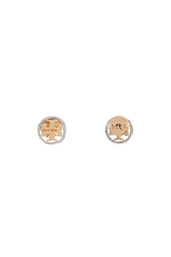 Tory Burch Miller Button Earrings In Italian Style