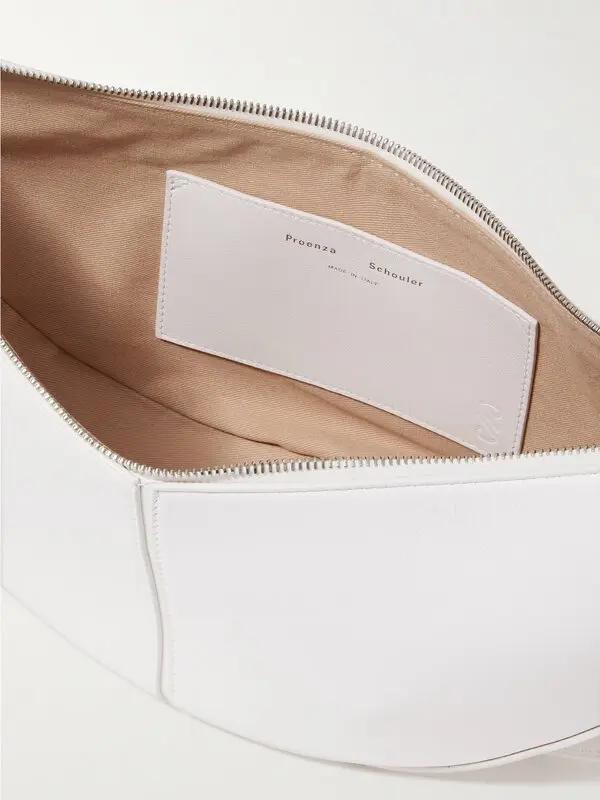 Proenza Schouler Slide Paneled Leather Shoulder Bag