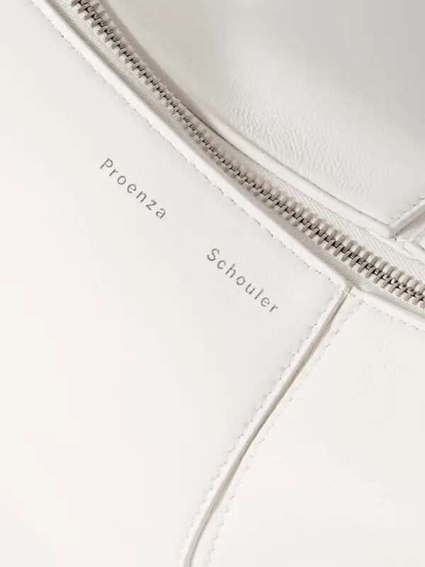 Proenza Schouler Slide Paneled Leather Shoulder Bag
