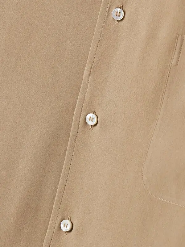Loro Piana Andre Silk Shirt
