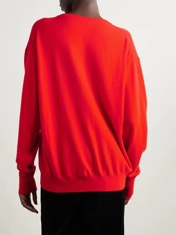 THE ROW Gracy Oversized Cashmere Sweater