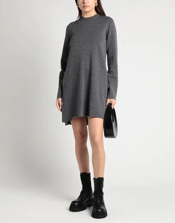 SEMICOUTURE Mini Dress In Virgin Wool Blend