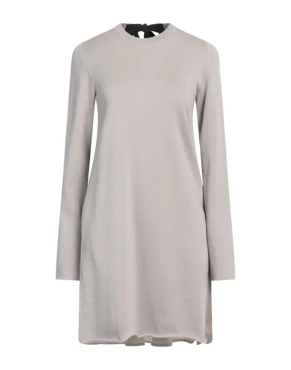 SEMICOUTURE Mini Dress In Virgin Wool Blend