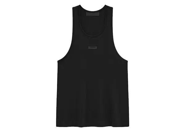Fear Of God Essentials Triblend Tank Top - Black