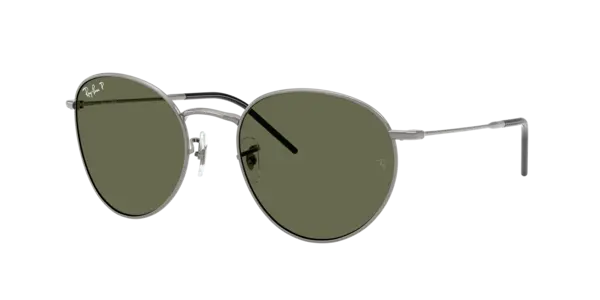 Ray-ban Round Reverse Sunglasses - Polar Dark Green