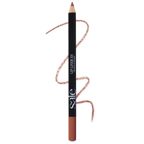SAIE Lip Liner 101: Creamy & Nourishing Lip Pencil - Flirt