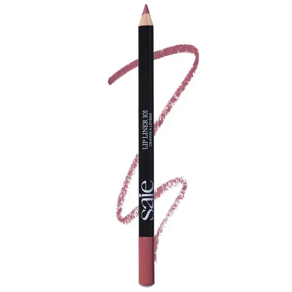 SAIE Lip Liner 101: Creamy & Nourishing Lip Pencil - Twist