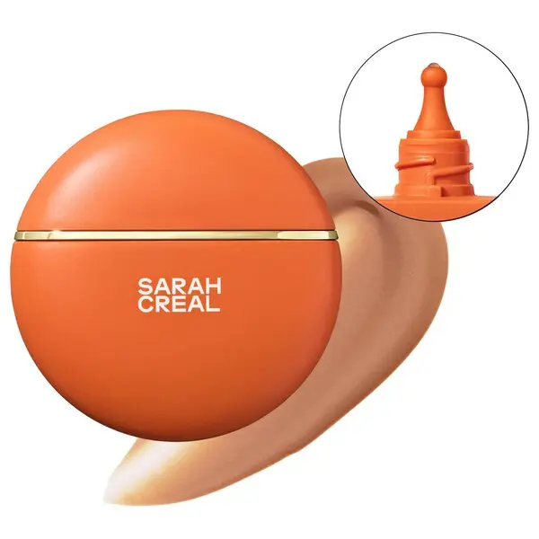 SARAH CREAL Brilliant Repair Shield Illuminating Broad Spectrum Face Mineral Sunscreen Serum Spf 50 - Vacation