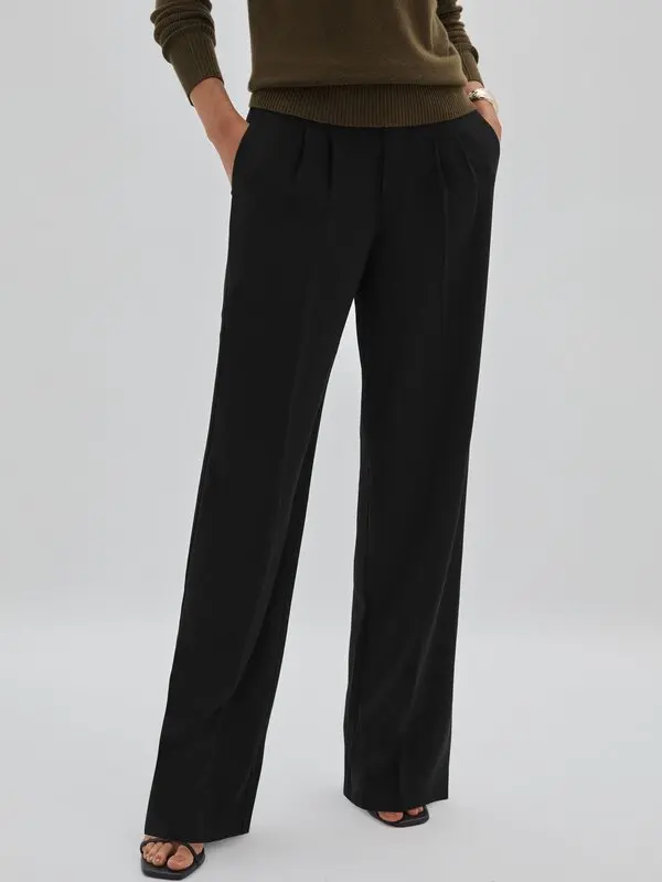 Paige Brigida High-rise Twill Trousers