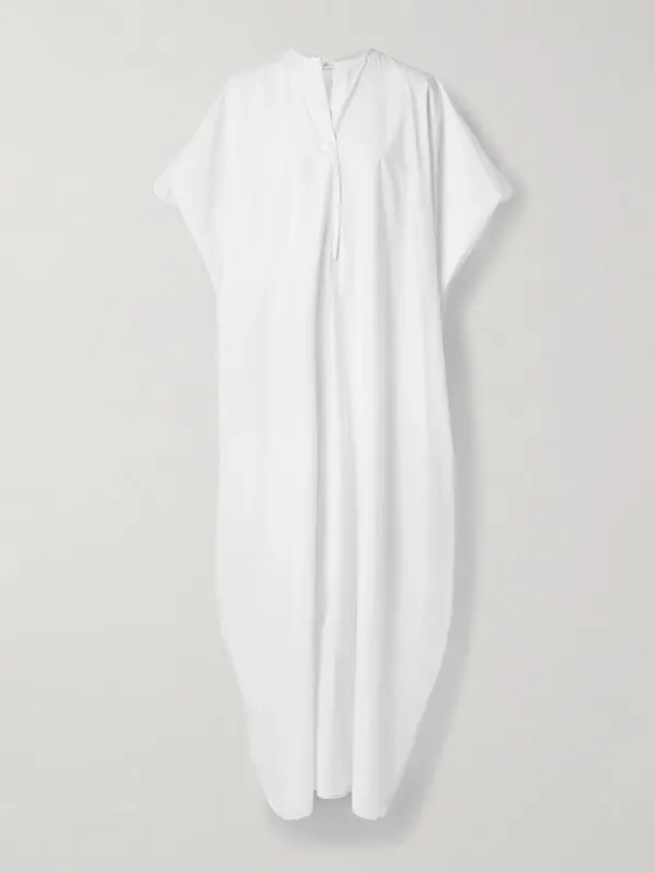 THE ROW Saule Cotton Maxi Dress