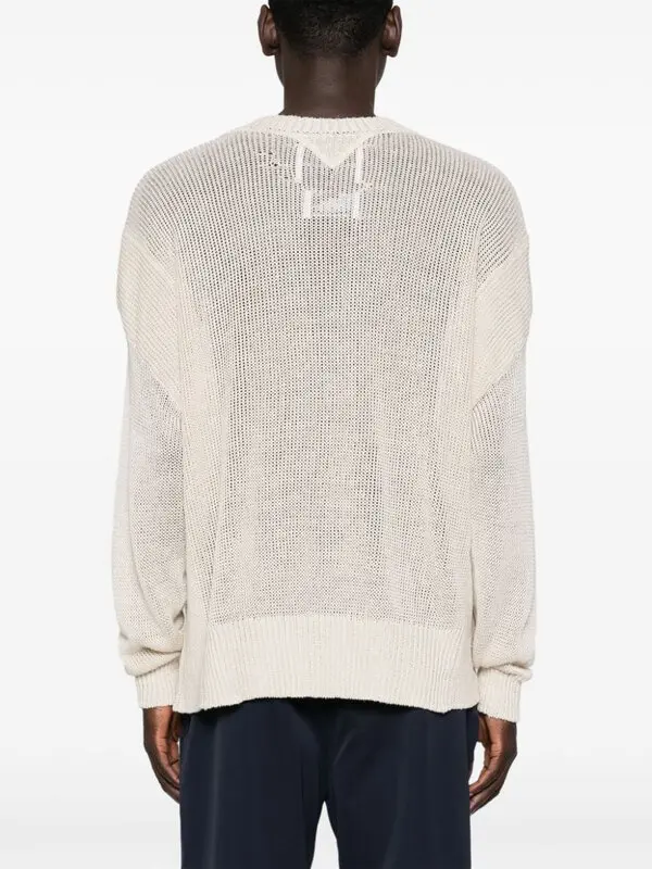 WHITE MOUNTAINEERING Open-knit Sweater
