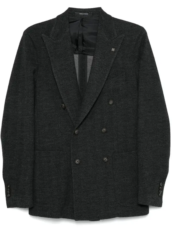 Tagliatore Herringbone Blazer