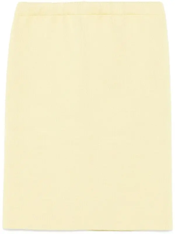 Philosophy Di Lorenzo Serafini Ribbed-knit Skirt - Green