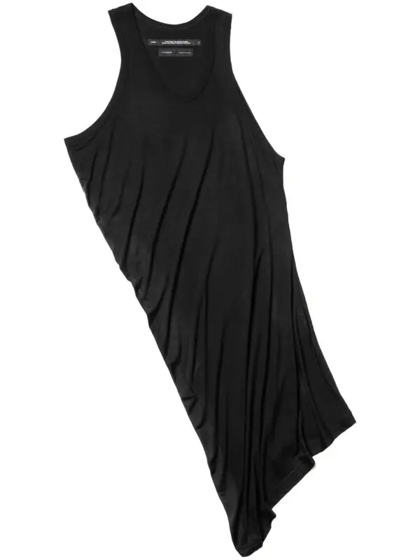 Julius Drape Tank Top In Black - 19% Off | Editorialist