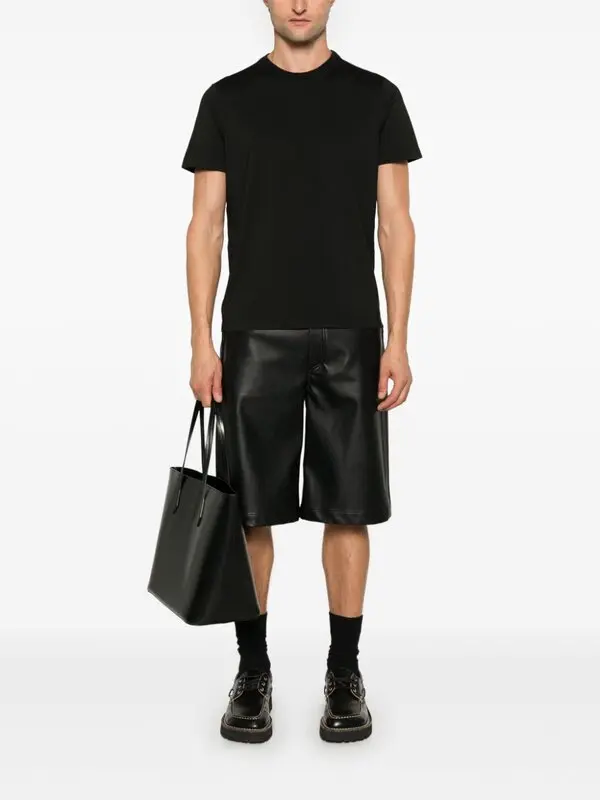 D4.0 Cotton T-shirt - Black