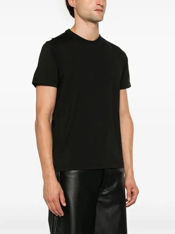 D4.0 Cotton T-shirt - Black