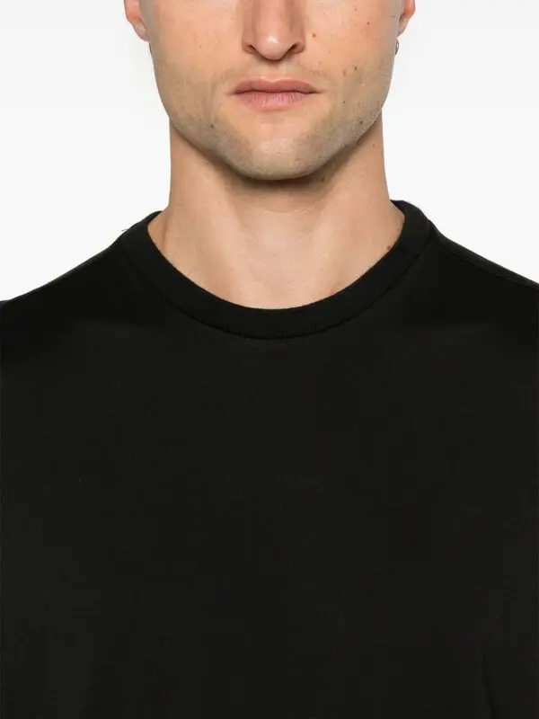 D4.0 Cotton T-shirt - Black