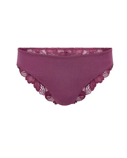 ADORE ME Teagan Bikini Panties - Dark Purple