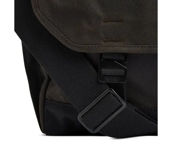 Barbour Field Wax Messenger Bag - Olive