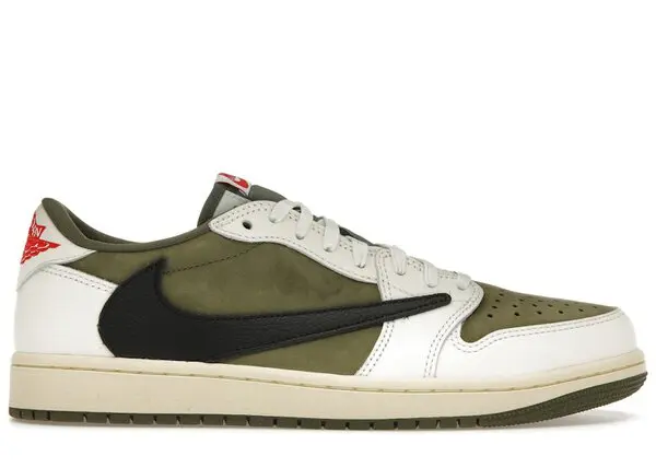 JORDAN 1 Retro Low Og Sp Travis Scott - Medium Olive/black/sail