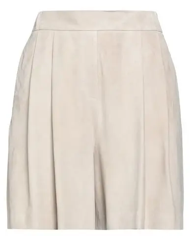 Fabiana Filippi Suede Shorts - Beige