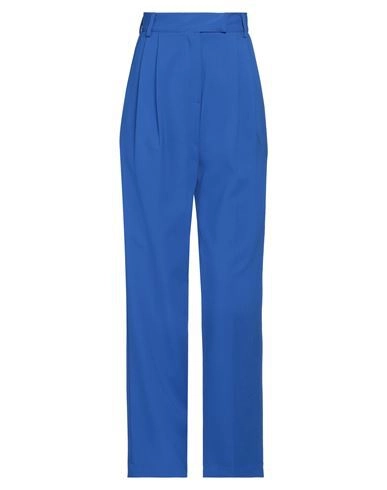THE FRANKIE SHOP Straight-leg Pleated Trousers - Bright Blue