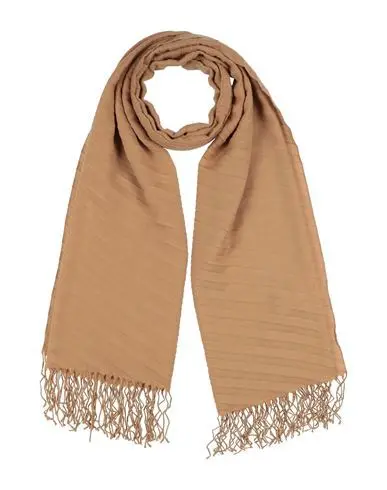 Fabiana Filippi Scarf Camel Pes Polyethersulfone, Viscose - Beige